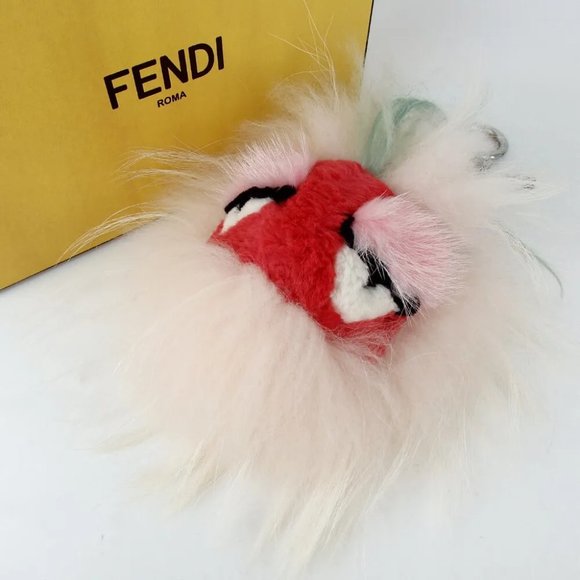 Fendi | Accessories | Authentic Fendi Monster Key Ring Fur | Poshmark